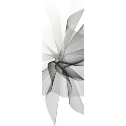 ARCHITECTS PAPER Fototapete &raquo;White And Black&laquo; Grafik Tapete Stoff Wei&szlig; Schwarz Fototapete Panel 1,00m x 2,80m schwarz Vlies B/L: 1m x 2,8m