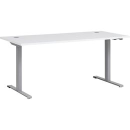 Schildmeyer Schreibtisch &raquo;Serie 1600&laquo; Solide Verarbeitung - Dieses Produkt ist in Deutschland gefertigt wei&szlig; B/H/T: 160cm x 70,5cm x 75cm