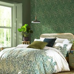 WILLIAM MORRIS AT HOME Vliestapete &raquo;Willow Bough&laquo; Retro glatt 10mx52cm (ca. 5m2) gr&uuml;n Vlies B/L: 0,52m x 10m, Rollen: 1