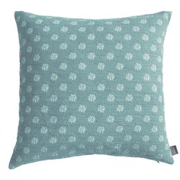 Pad Dekokissen &raquo;EDEL, Made in Europe&laquo; Kissenbezug ohne F&uuml;llung, Motiv Edelwei&szlig;, 1 St&uuml;ck, 30x50cm & 45x45 cm gr&uuml;n Obermaterial: 64% Baumwolle, 18% 