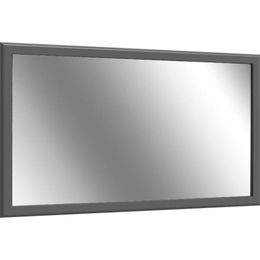 OTTO home Wandspiegel &raquo;Tara&laquo; UV lackiertes MDF grau Holzwerkstoff, MDF B/H/T: 125cm x 75cm x 4cm,matt