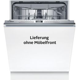 Bosch vollintegrierbarer Geschirrsp&uuml;ler Serie 4 &raquo;SMV4HVX14E&laquo; 14 tlg. Ma&szlig;gedecke Info Light - erlischt bei Beendigung des Sp&uuml;lvorgangs, flexible K&ouml;rbe 
