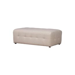 Home Affaire Polsterhocker &raquo;Nosia&laquo; passend zur Serie beige 100% Polyester B/H/T: 120cm x 47cm x 70cm, Struktur fein