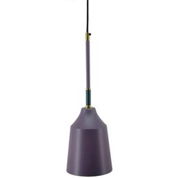 Kayoom H&auml;ngeleuchte &raquo;H&auml;ngelampe Caja 287&laquo; E27 1 Stk. puristisches Design, vielseitig kombinierbar lila 1, H: 45cm, 1 Stk.