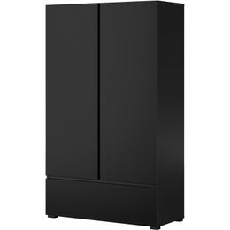 OTTO home Mehrzweckschrank &raquo;Cross,Breite 89 cm, Highboard, Universalschrank, Garderobe&laquo; Waescheschrank mit viel Stauraum, Einlegeb&ouml;den verstellbar 