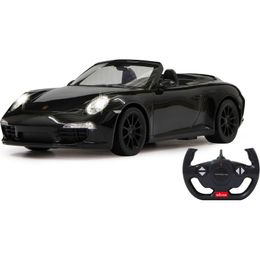 Jamara RC-Auto &raquo;Deluxe Cars, Porsche 911 Carrera S, 1:12, schwarz, 2,4GHz&laquo; mit LED-Licht schwarz Einheitsgr&ouml;&szlig;e RC-Auto