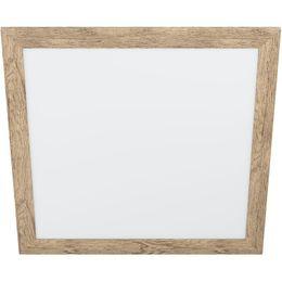 Eglo Deckenleuchte &raquo;PIGLIONASSO&laquo; LED-Modul 1 Stk. Neutralwei&szlig; Deckenleuchte Holz, Kunststoff - 32W - Neutralwei&szlig; wei&szlig; H: 5,5cm, 1 Stk.