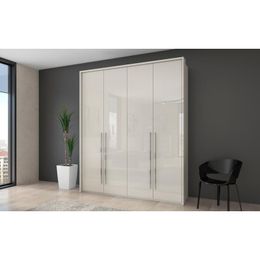 OTTO home Kleiderschrank &raquo;Piano, inklusive Rahmen und Beleuchtung, soft-close-Funktion&laquo; viele Breiten zur Auswahl, 226cm hoch, beige oder wei&szlig;, UV 