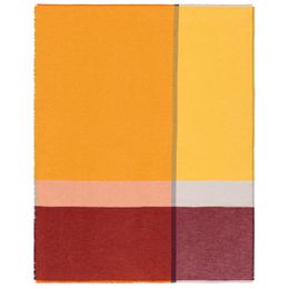 Biederlack Plaid &raquo;Plaid Summer&laquo; sommerliches Plaid mit Fransen Baumwolle, Polyacryl B/L: 130cm x 170cm