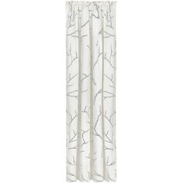 Feel of Nature Gardine &raquo;Ole&laquo; Kr&auml;uselband 1 Stk. tlg. HxB: 245x140 grau Baumwolle 245cm, Kr&auml;uselband, 140cm