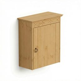 OTTO home H&auml;ngeschrank &raquo;Indra, Badschrank, Badm&ouml;bel, Badezimmerschrank&laquo; B/T/H: 46/32/52 cm, aus massiver Kiefer, FSC -zertifiziert braun Massivholz B/