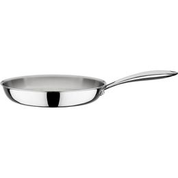 GSW Bratpfanne &raquo;INOXXALplus&laquo; Edelstahl 1 Stk. tlg. Induktion silber &Oslash; 28cm