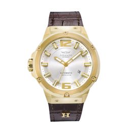 Haemmer Germany Herren Haemmer Germany Automatikuhr &raquo;MECHANO&laquo; Armbanduhr, Herrenuhr, Mechanische Uhr, analog, Tag gold Einheitsgr&ouml;&szlig;e