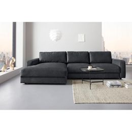 Home Affaire Ecksofa &raquo;Bloomfield, elegant, viel Platz, Mega Couch, Breite 303cm, L-Form&laquo; extra tiefe Sitzfl&auml;che, wahlweise mit Sitztiefenverstellung 