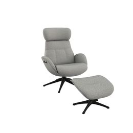 FLEXLUX Relaxsessel &raquo;Elegant, Funktionssessel, verstellbarer R&uuml;cken- und Kopfst&uuml;tze&laquo; Premium Komfort, R&uuml;cken- & Kopfteilverstellung, drehbar, Fu&szlig; 