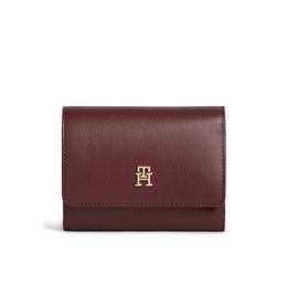 Tommy Hilfiger Damen Geldb&ouml;rse &raquo;TH ICON TRIFOLD&laquo; Damen Geldbeutel, Portemonnaie mit TH-Logo-Schmuckelement Einheitsgr&ouml;&szlig;e