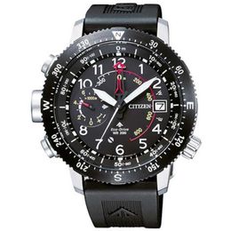 Citizen Damen Solaruhr &raquo;Promaster Altichron&laquo; Armbanduhr, Herrenuhr, bis 20 bar wasserdicht, Datum, Leuchtzeiger schwarz Einheitsgr&ouml;&szlig;e