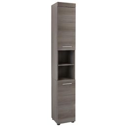 Welltime Hochschrank &raquo;Royan&laquo; Hochschrank mit 2 T&uuml;ren & 2 F&auml;chern - (B/T/H) 30/31/190 cm B/H/T: 30cm x 30cm x 190cm