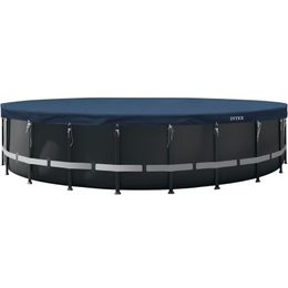 Intex Pool-Abdeckplane &raquo;Deluxe&laquo; &Oslash; 732 cm blau Polyethylen (PE) 732