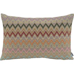 HOCK Dekokissen &raquo;Cahlil&laquo; mit Zick-Zack-Muster, Kissenh&uuml;lle mit F&uuml;llung, 1 St&uuml;ck bunt Baumwolle, Polyester B/L: 40cm x 60cm, 1 Stk.