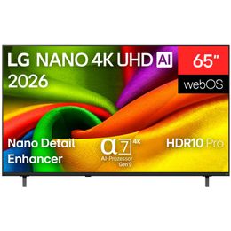 LG LED-Fernseher &raquo;65NU850B6LA&laquo; 164 cm/65 &prime;&prime; Smart-TV schwarz 4K Super Upscaling und Dynamic Tone Mapping sorgen f&uuml;r optimierte Bilddarstellung sowie 