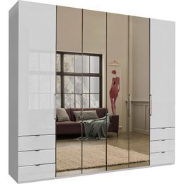 Wiemann Faltt&uuml;renschrank &raquo;Kansas, Kleiderschrank, Schrank, W&auml;scheschrank, mit Glas und Spiegel&laquo; 2 Breiten, MADE IN GERMANY, inkl. gep&auml;mpften 