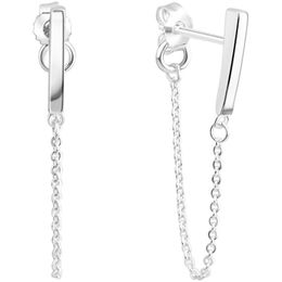 Firetti Damen Paar Ohrstecker &raquo;Schmuck Geschenk Silber 925 Ohrschmuck Ohrringe St&auml;bchen&laquo; silber Silber 925 (Sterlingsilber)