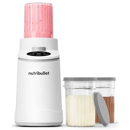 NUTRIBULLET Eismaschine &raquo;NUTRIBULLET Chill, 5 Programme, 3 Beh&auml;lter (NBD0503W)&laquo; 500 W Eis, Gelato, Sorbet, Smoothie Bowl, Frozen Yoghurt wei&szlig; 