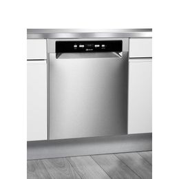 Bauknecht Unterbaugeschirrsp&uuml;ler &raquo;OBKUC 3C26 F X (2)&laquo; 14 Ma&szlig;gedecke ActiveDry &ndash; automatische T&uuml;r&ouml;ffnung f&uuml;r perfekt getrocknetes Geschirr silber 