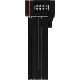 Abus Faltschloss &raquo;uGrip Bordo 5700&laquo; mit Halterung, mit Halterung - 80 cm L&auml;nge schwarz Einheitsgr&ouml;&szlig;e Faltschloss