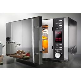 Privileg Mikrowelle &raquo;285902&laquo; Grill und Hei&szlig;luft 900 W 3-in-1 Ger&auml;t schwarz Einheitsgr&ouml;&szlig;e Mikrowelle