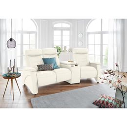 exxpo - sofa fashion 3-Sitzer &raquo;Ascoli, Kinosofa mit hohem Sitzkomfort, bequeme Armlehnen&laquo; inkl. Relaxfunktion, Ablage und Staufach, hohe R&uuml;ckenlehne 