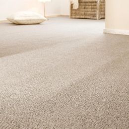 ANDIAMO Teppichboden &raquo;Bruce, Schlinge, Gesamth&ouml;he 4 mm, Luxusklasse LC1&laquo; rechteckig meliert, Breite 400 cm, Wohnzimmer, strapazierf&auml;hig & robust beige 