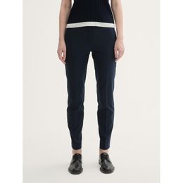 Tom Tailor Damen Tom Tailor Stoffhose &raquo;MIA&laquo; Sommerhose im Chino-Stil blau 42, L&auml;nge 30