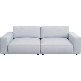 Musterring Big-Sofa &raquo;LUCIA Mega Sofa, hoher Sitzkomfort, Breite 252cm, Kontrastnaht&laquo; in vielen Qualit&auml;ten und 4 unterschiedlichen N&auml;hten, 2,5-Sitzer wei&szlig; 
