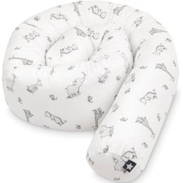 Julius Z&ouml;llner Nestchenschlange &raquo;Safari&laquo; Made in Germany wei&szlig; Obermaterial: 100% Baumwolle. F&uuml;llung: 100% Polyester Einheitsgr&ouml;&szlig;e