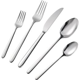 Hanseatic Besteck-Set &raquo;DAILY&laquo; leichtes und minimalistisches Design silber Edelstahl 18/10 30