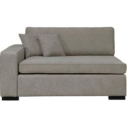 Home Affaire Sofaelement &raquo;Skara XXL&laquo; Modul XXL - zum eigenen Zusammenstellen, Armlehne links/rechts w&auml;hlbar beige 100% Polyester Struktur weich, 