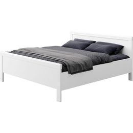 Priess Einzelbett &raquo;Arnsberg&laquo; Komfortliegeh&ouml;he wei&szlig; Liegefl&auml;che L&auml;nge B: 200cm x 180cm, H&ouml;he Bettseite: 49cm, ohne Matratze