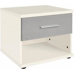 wimex Nachtkonsole &raquo;Joker&laquo; Nachtschrank Nachttisch mit 1 Schublade, 46cm breit grau B/H/T: 46cm x 38cm x 40cm