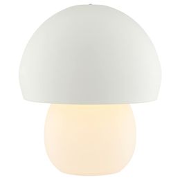 Brilliant LED Tischleuchte &raquo;Dupis&laquo; LED-Modul 1 Stk. Warmwei&szlig; LED Akku-Pilzleuchte, wireless charging, 24cm, 230lm, 2700K, dimmbar &Oslash; 20cm H: 23,8cm, 1 Stk.