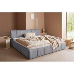 LeGer Home by Lena Gercke Polsterbett &raquo;Maileen&laquo; in 5 Breiten und 3 Farben, incl. Rollrost grau 88% Polyester, 9% Rayon, 3% Nylon Liegefl&auml;che L&auml;nge B: 