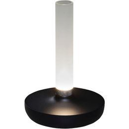Konstsmide LED Tischleuchte &raquo;Biarritz&laquo; LED-Modul 2 Stk. Warmwei&szlig; Biarritz USB-Tischleuchte, 1800/2700/4000K, dimmbar schwarz &Oslash; 13,5cm H: 20,5cm, 2 Stk