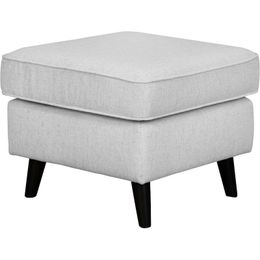 Home Affaire Polsterhocker &raquo;Polsterhocker CHISTELLE, auch in Boucl&eacute;&laquo; mit Wellenunterfederung, Ma&szlig;e: B/TH: 57/57/46 cm beige 100% Polyester B/H/T: 57cm