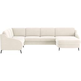 Sit & More sit&more Wohnlandschaft &raquo;Soul U-Form&laquo; wahlweise mit Schlaffunktion und Bettkasten oder Schubkasten beige 100% Polyester B/H/T: 356cm x 90cm x 227cm, 