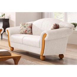 Home Affaire 2-Sitzer &raquo;Milano, bequem durch Federkern, kompakte Stellma&szlig;e: Breite 159cm&laquo; beige Chenille &raquo;Esparta&laquo; (70% Polyacryl, 30% Polyester) auf 