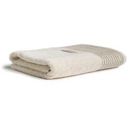 M&ouml;ve Saunatuch &raquo;Wellness Uni mit Chenillebiesen&laquo; beige Walkfrottier, Obermaterial: 100% Baumwolle B/L: 80cmx200cm, 1 Stk., Walkfrottier