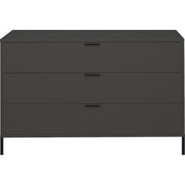 M&auml;usbacher Kommode &raquo;Bonnie&laquo; Kommode mit Quadratgestell grau Holzwerkstoff B/H/T: 119cm x 80cm x 45cm, 3 Stk.