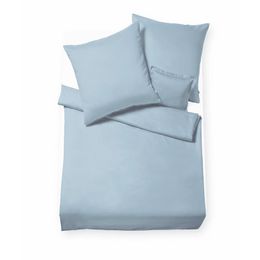 Fleuresse Bettw&auml;sche &raquo;Lech 3089&laquo; 3 Stk. Edelflanell, Baumwolle, in Gr. 135x200, 155x220, 200x200cm blau Flanell, Obermaterial: 100% Baumwolle B/L: 