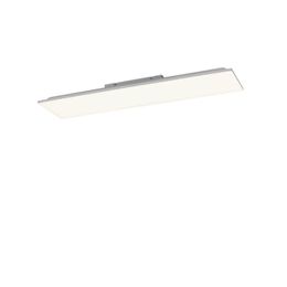 JUST LIGHT Deckenleuchte &raquo;YUKON&laquo; LED-Board 1 Stk. warmwei&szlig; - kaltwei&szlig; RGB+tunable white, CCT - &uuml;ber Fernbedienung, dimmbar, Infrarot inkl. wei&szlig; 1, H: 